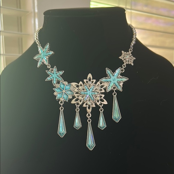 Disney | Accessories | Disney Princess Queen Elsa Costume Jewelry ...